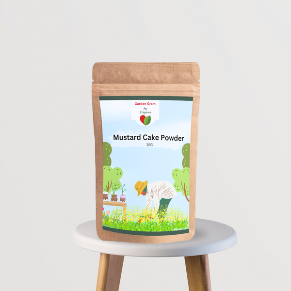 GardenGram's Mustard Cake Powder: Natural Flower & Veggie Fertilizer ...