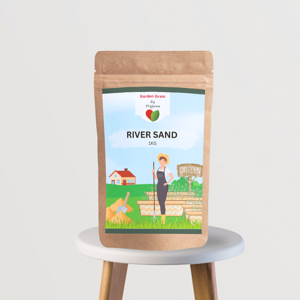 Fine-textured river sand for potting and drainage. – Gardengram
