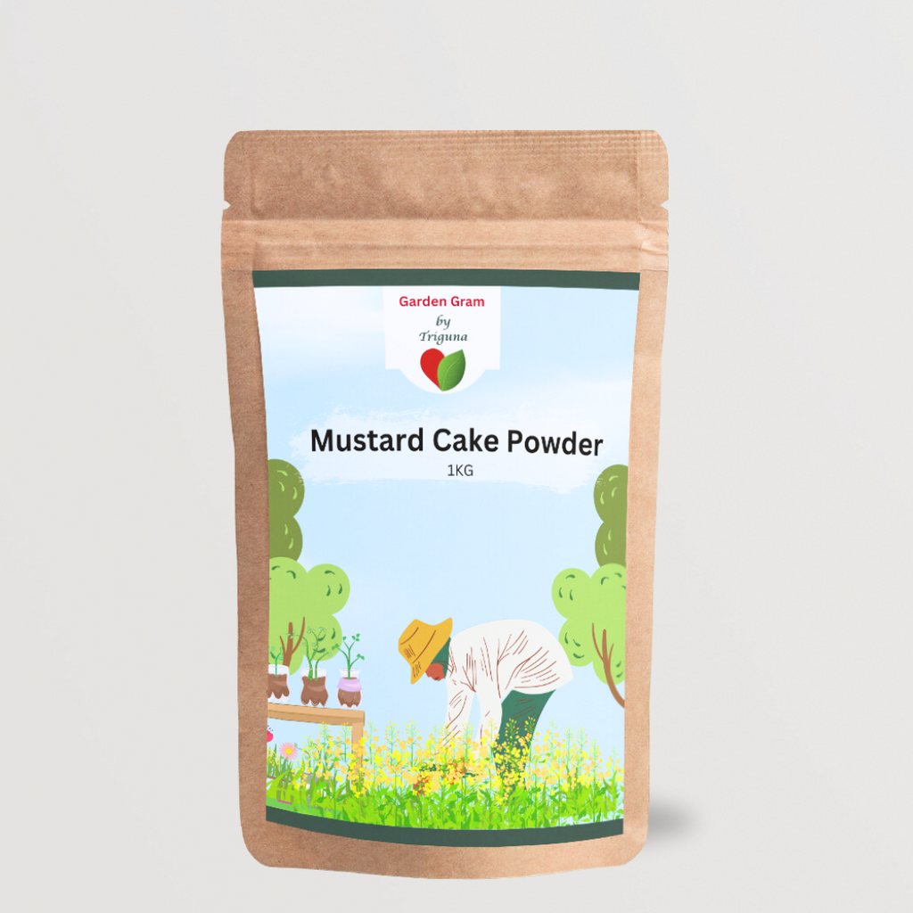 GardenGram's Mustard Cake Powder: Natural Flower & Veggie Fertilizer ...