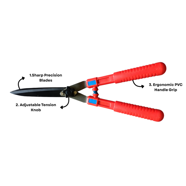 Hedge Shear with PVC Handle – Gardengram
