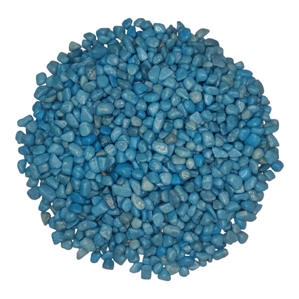 Sky Blue Polished Pebbles – Gardengram