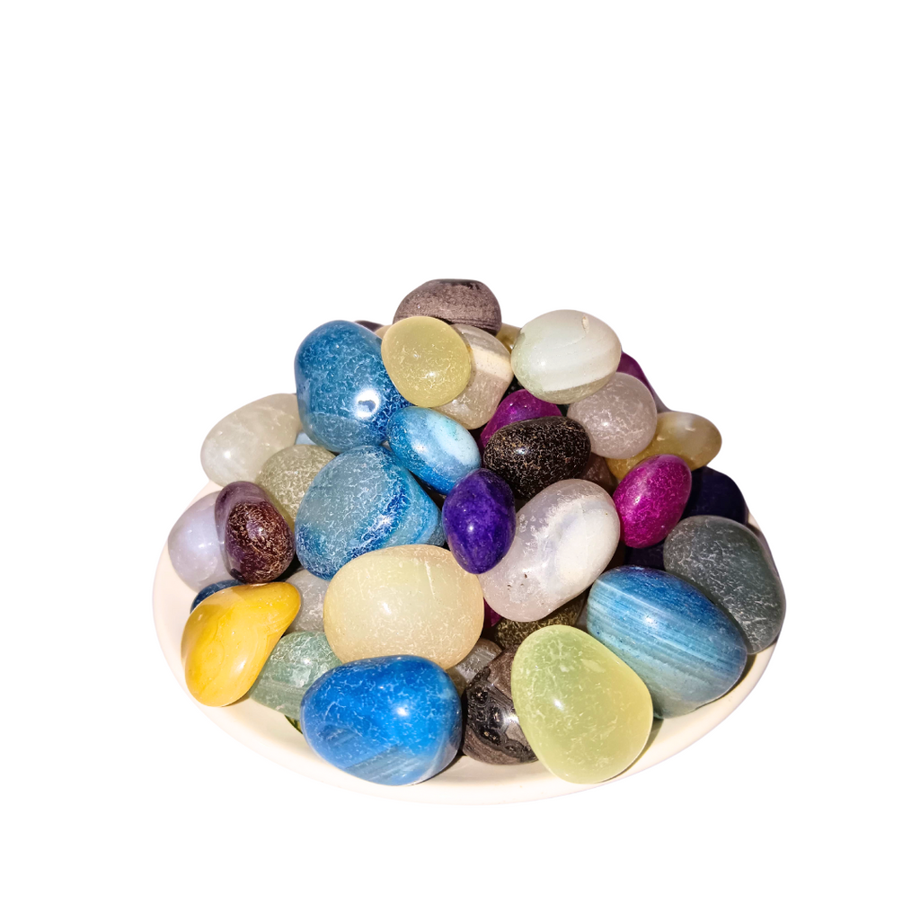 Multicoloured Garden Pebbles – Gardengram